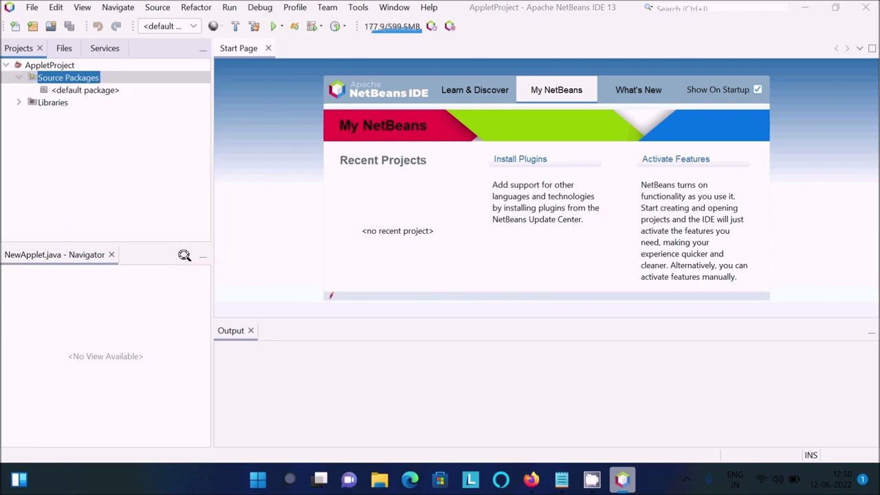 How to run Applet in Apache NetBeans