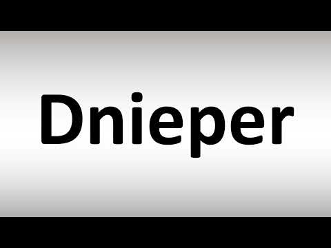 How to Pronounce Dnieper
