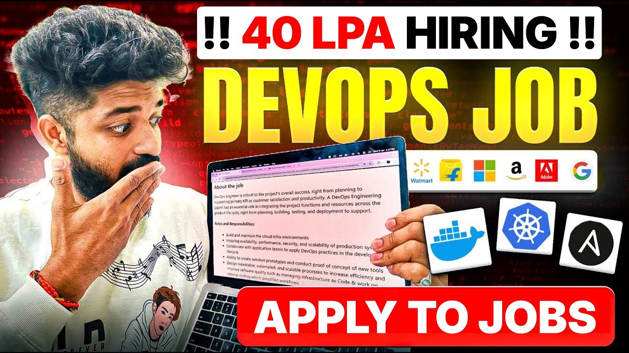 Companies hiring with 10/20/30 LPA for DevOps freshers/experienced || Apply for open positions now