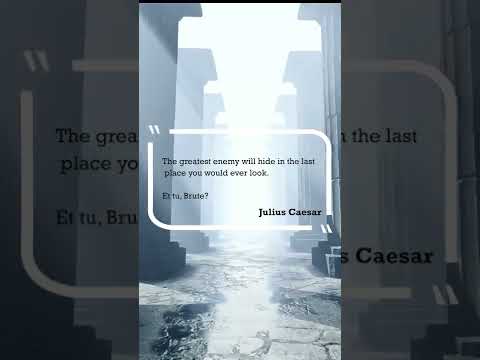 Et Tu Brute (Motivation)