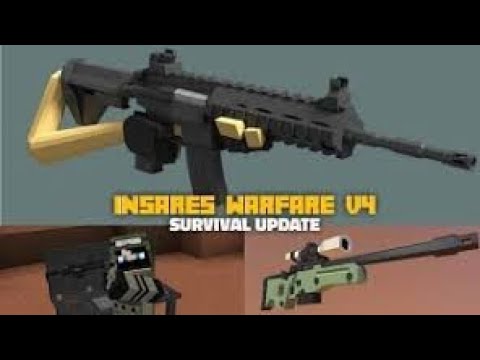 Insare's Warfare V4 Addon 1.18+ - 1.19+ | Minecraft Bedrock | Copy Link in Description