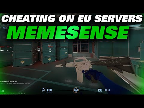 Memesense CS2 Cheating But its On EU Servers... | CS2 Edit