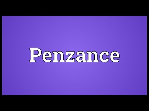 Penzance Meaning