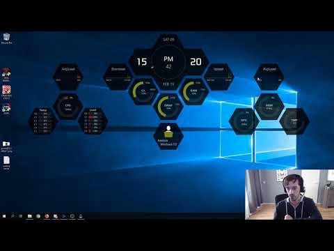 Rainmeter - Create a completely interactive, customized desktop!