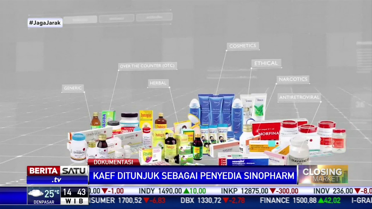 Saham Kimia Farma Naik 2,27 Persen