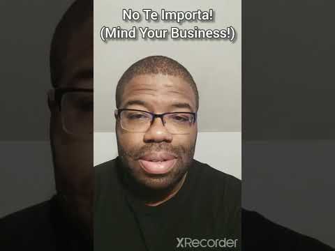 Different Meanings Of "Importa" In Spanish