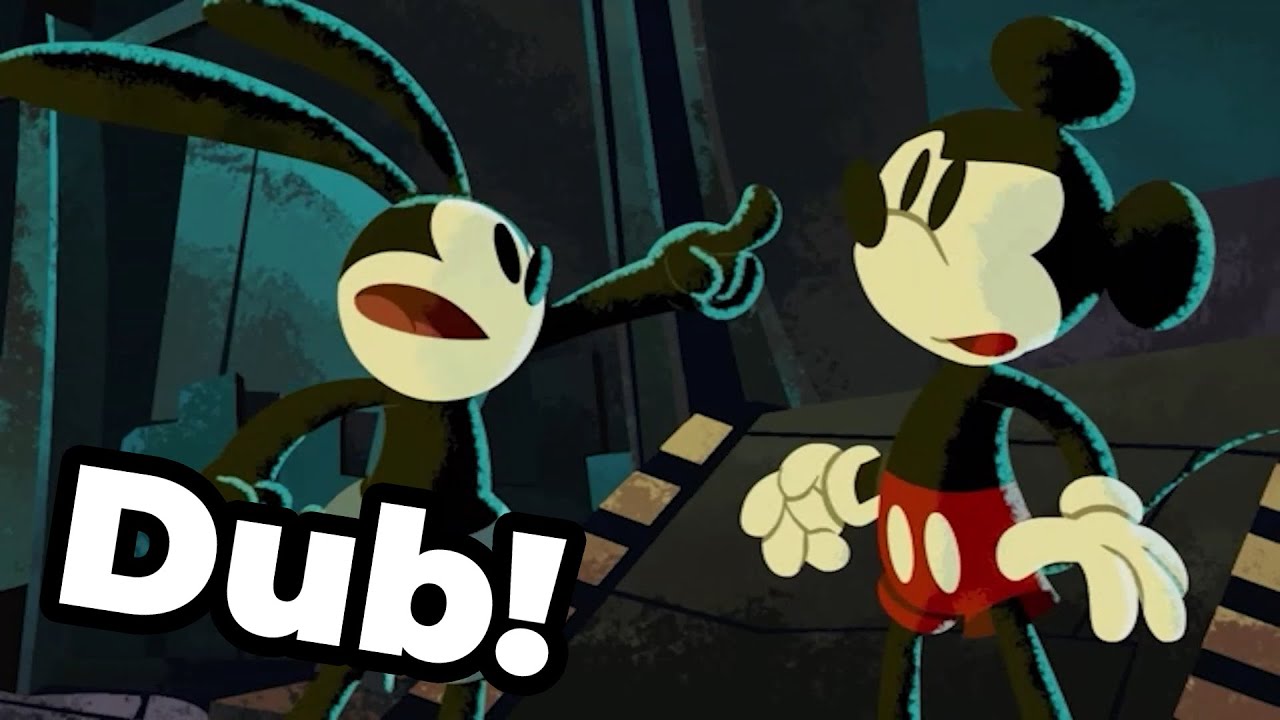 Epic Mickey Fandub #13 - Mickeyjunk Mountain: Mickey and Oswald Meet