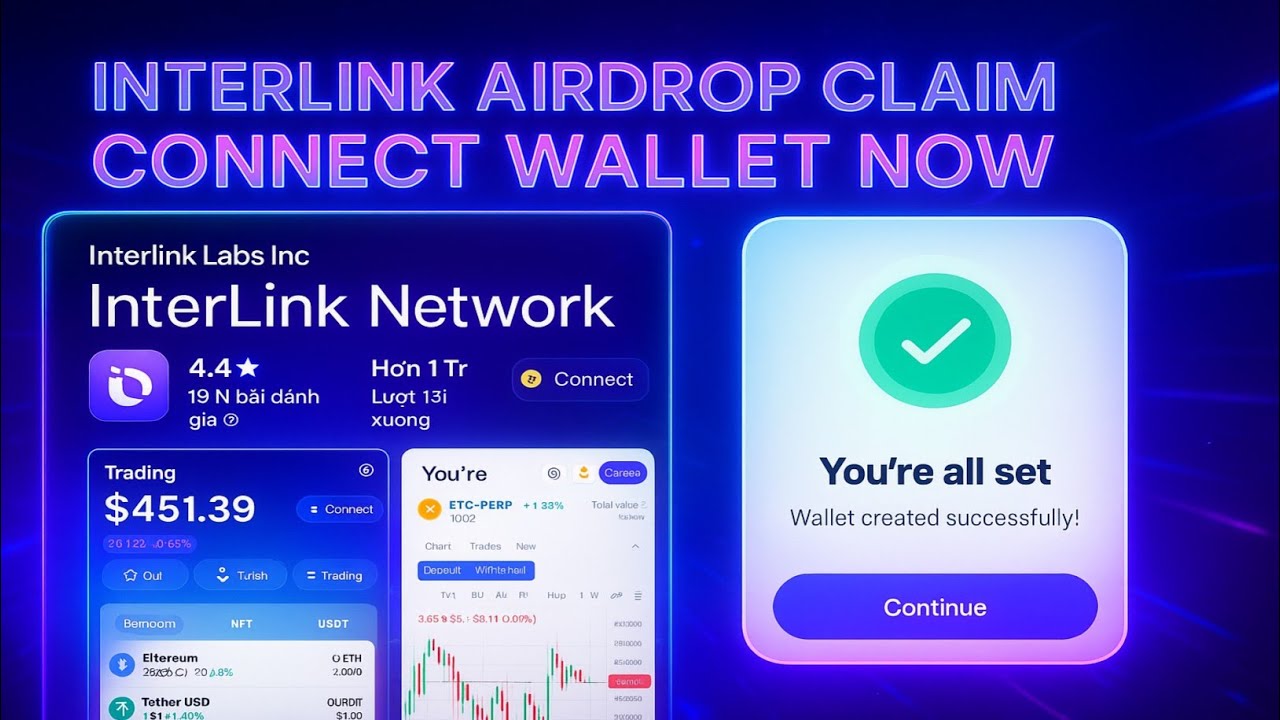 INTERLINK LISTING UPDATE - CREATE WALLET NOW!!