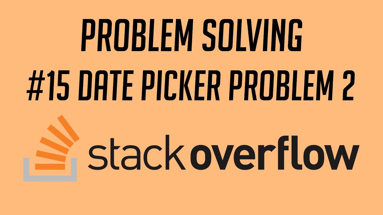 Problem Solving, #15: Date Picker Problem 2