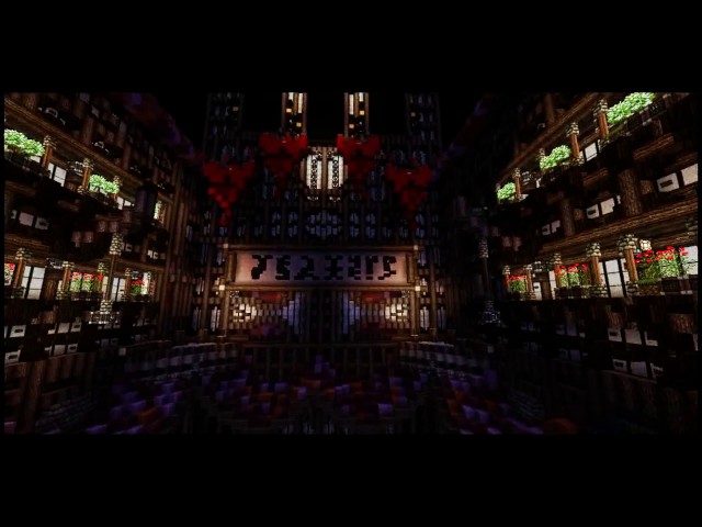 Great Japanese Theater 城 // Gran Teatro japones 城, Minecraft Map