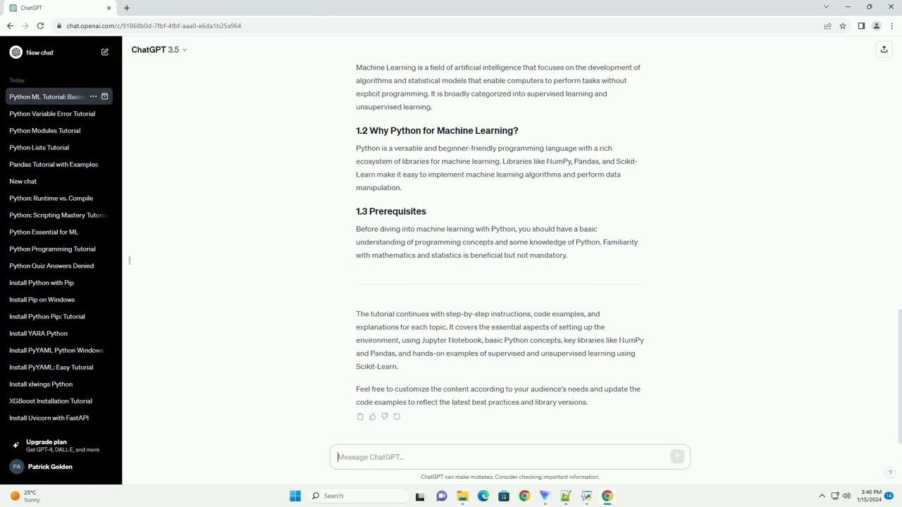 machine learning tutorial python for beginners pdf