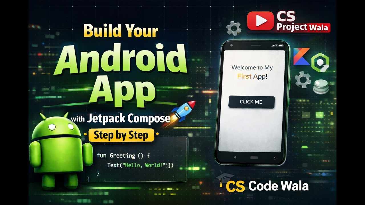 Android Jetpack Compose Layout Basics Tutorial | Row, Column, Box, Alignment & Dashboard UI #Android