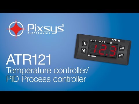 ATR121-AD 12-24V AC/DC 1-Stage PID Temperature Controller | Pixsys