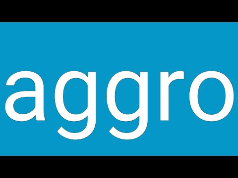 Aggro Definition & Meaning