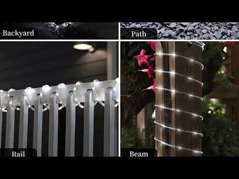 The 5 Best Solar Powered Rope Lights Reviews of 2023 | How to Choose The Best Solar Rope Light