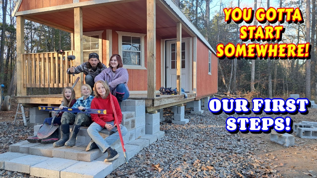 LET'S GET TO STEPPIN  | work, couple builds, tiny house, homesteading,off-grid, rv life, rv living |