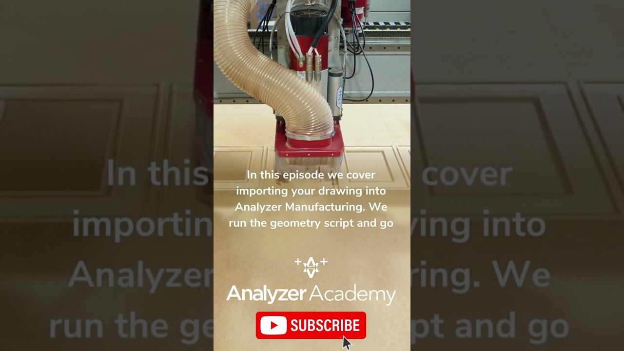 We run geometry script and create machine code