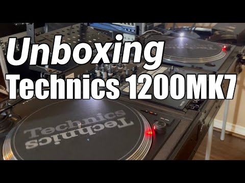 Unboxing Technics 1200MK7