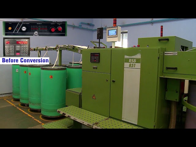 Hydraulic C Frame Machine - LRSB 851 Drawframe Machine differencial and ...