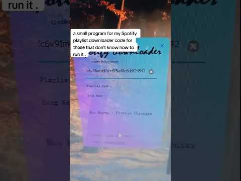 Tell me what u think on my Spotify downloader program #nocode #tech #scrape #musicplaylist #download