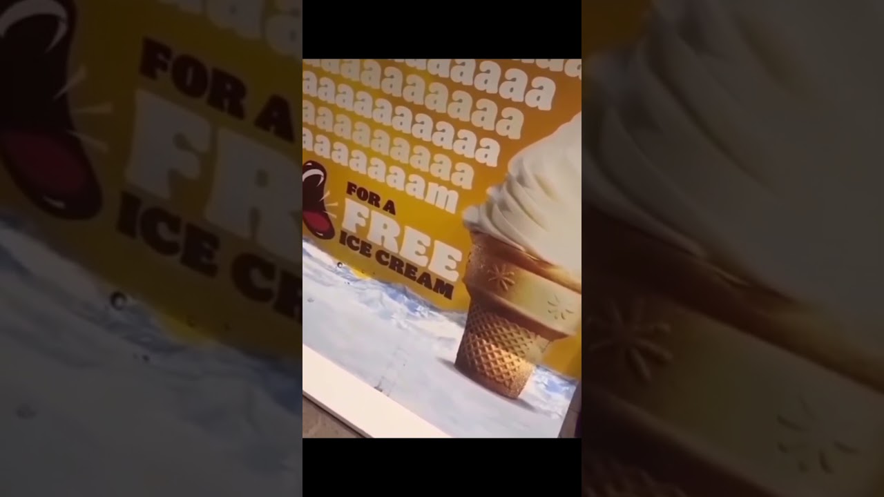 Scream for free ice cream | #meme #scream #funny #loud #icecream #free #haha #memes #funnyvideo #lol