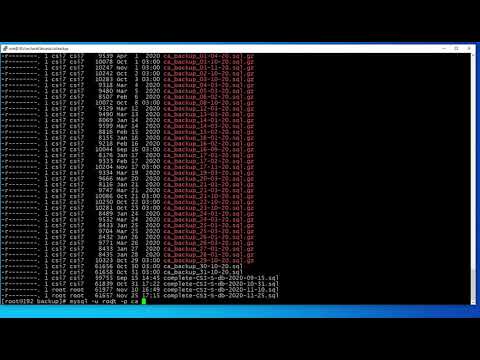 How to recover SVM on-premise database from backup
