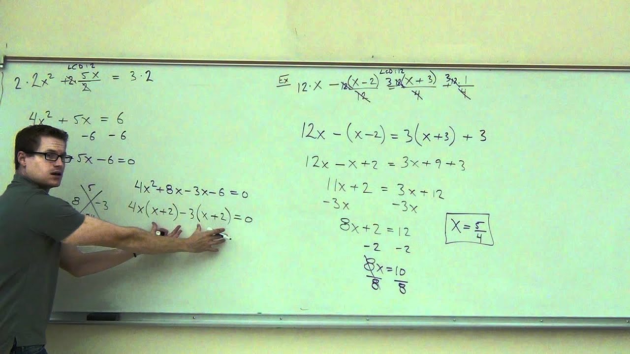 Intermediate Algebra Lecture C.1 Part 11