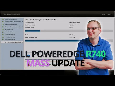 Dell PowerEdge R740 Mass Updates | BIOS, Firmware, Onboard Diagnostics, iDRAC | Lifecycle Controller