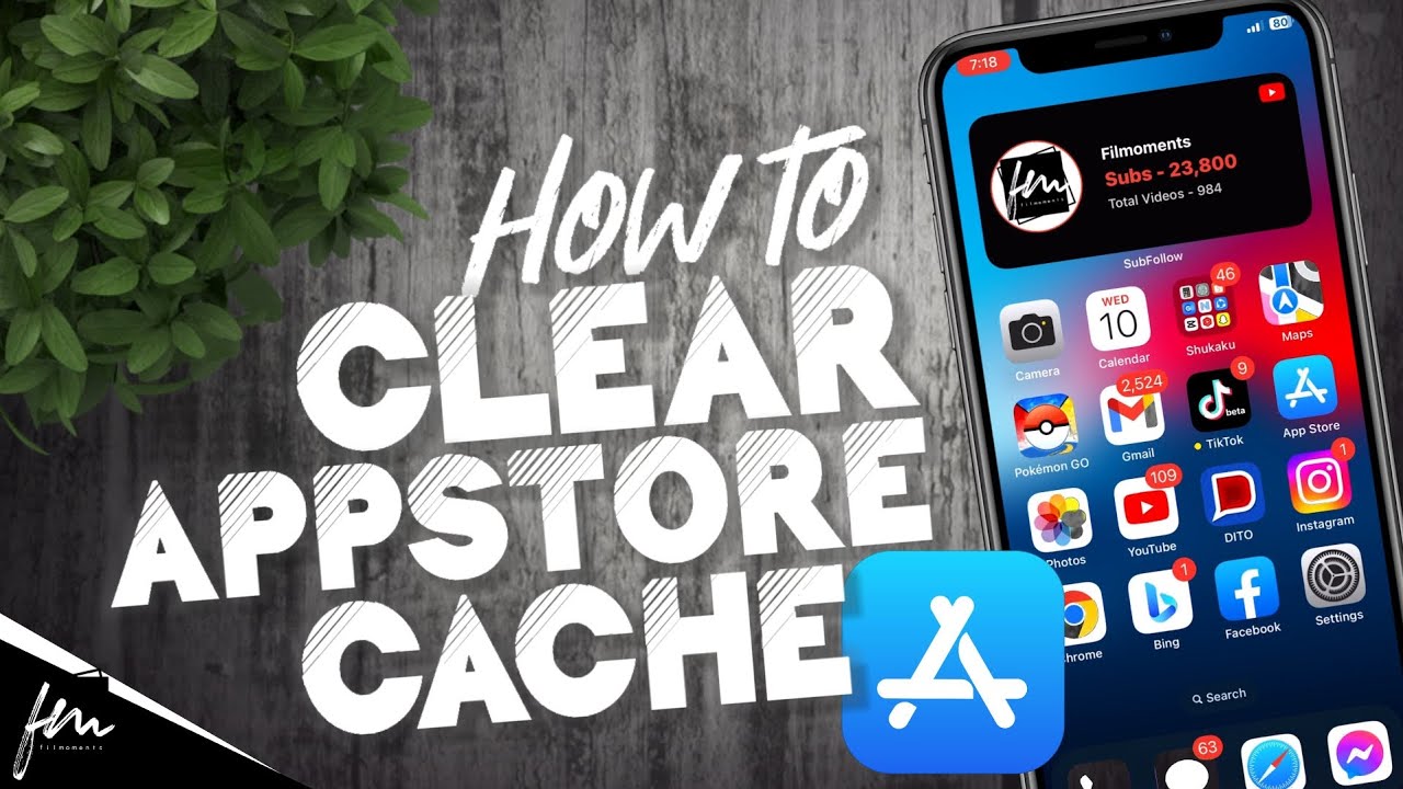 How to clear AppStore Cache on iPhone