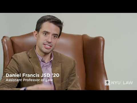 Professor Daniel Francis JSD '20 on the strength of International Law at NYU