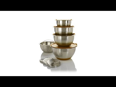 Wolfgang Puck Bistro Elite 12pc Mixing Bowl Set