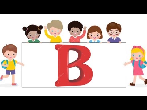 Learning about words beginning with letter B"
