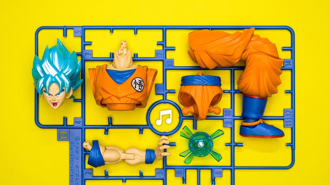 ♪Build: Super Saiyan Blue Son Goku | Dragon Ball |Satisfying beat building | Speed build | Model Kit