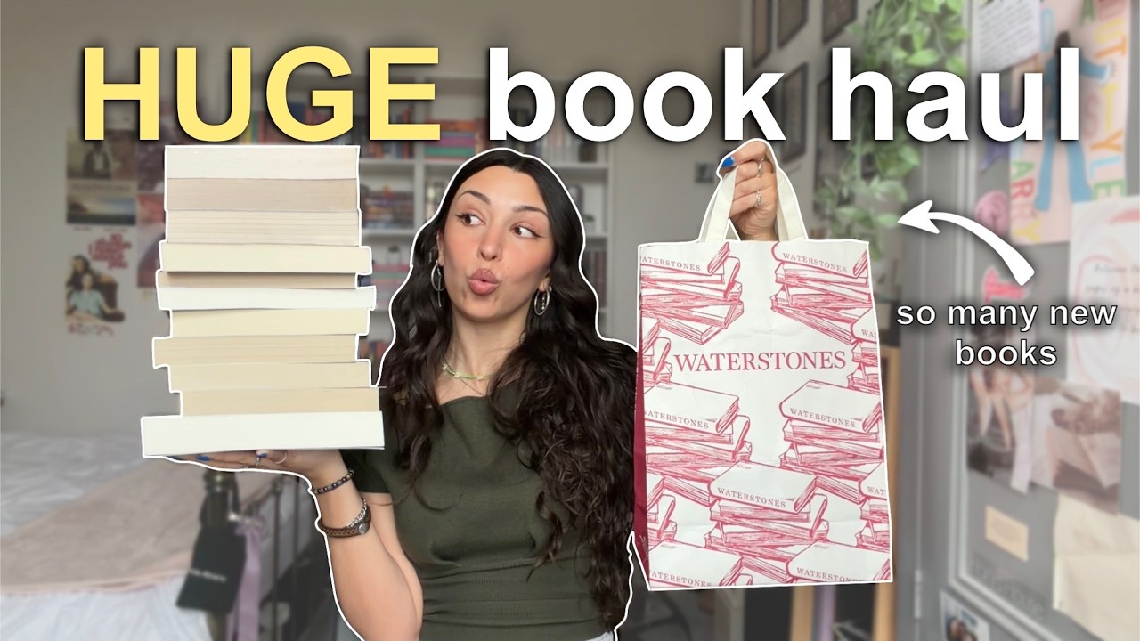 HUGE book haul (because I have no self control) 📚✨🛍️