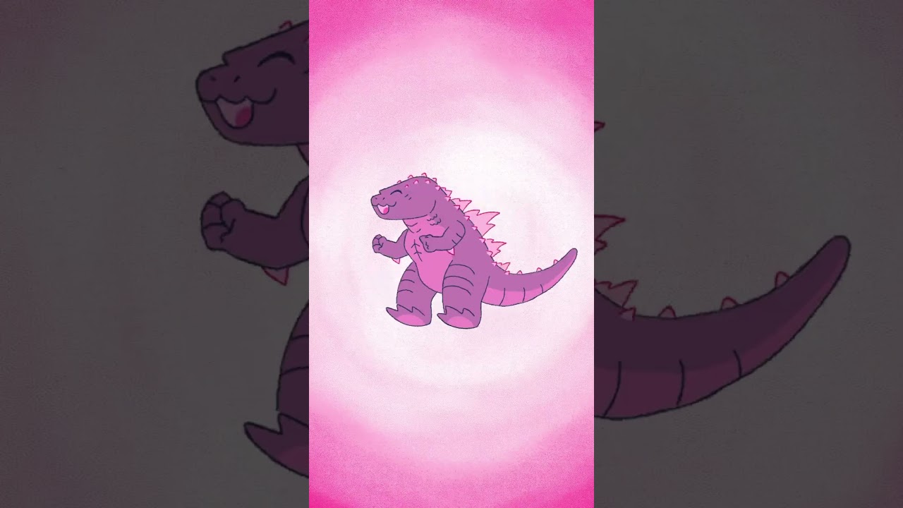 POV: Pinkzilla glowup #godzilla #godzillaxkong #memes