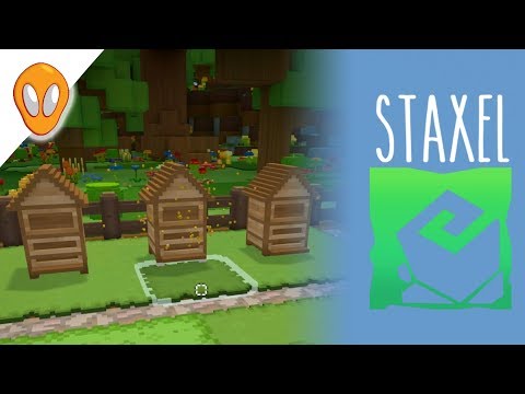 Steam Community :: Video :: The Bee Team | Let's play Staxel Ep 10