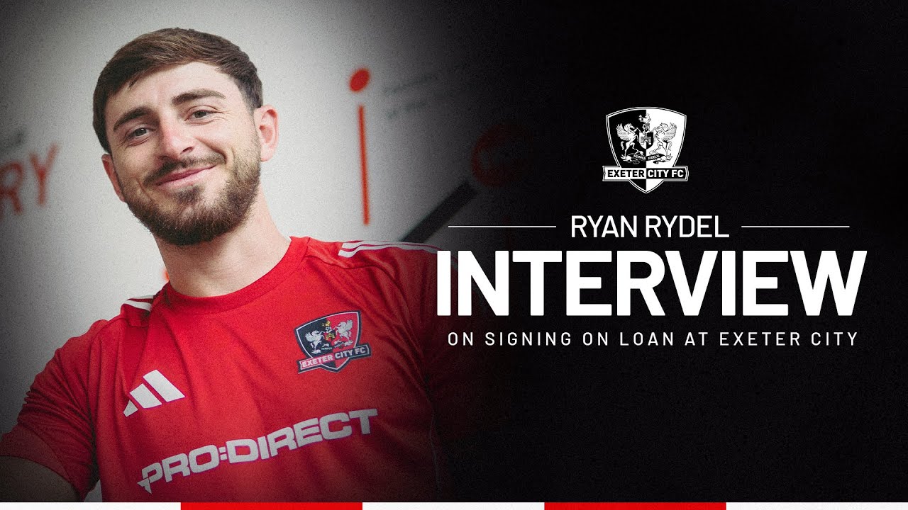 Exeter City sign wing-back Ryan Rydel on season-long loan | Devon Live
