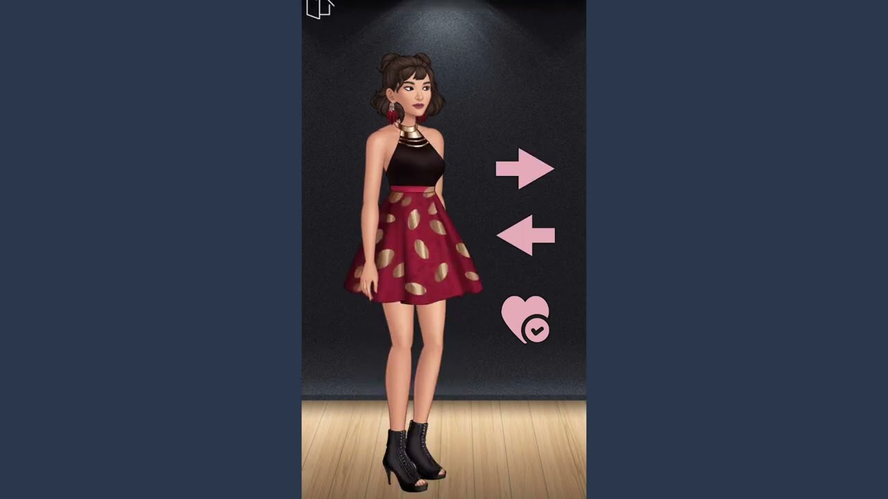 Episode - Side Arrows Tappable Dressing Game