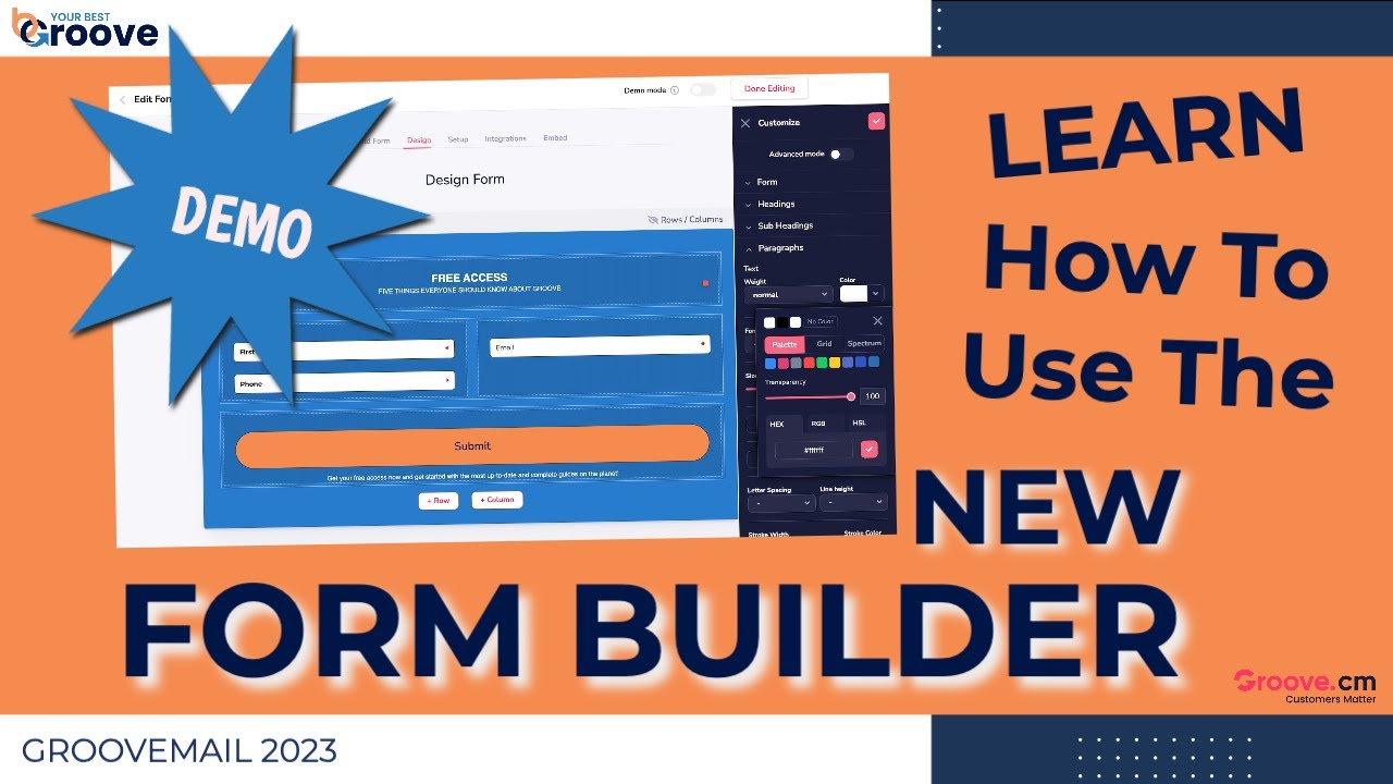Mastering the New Form Builder in Groove: A Comprehensive Guide | Galaxy.ai