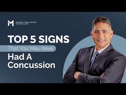 Top 5 Signs That You May Have Had A Concussion