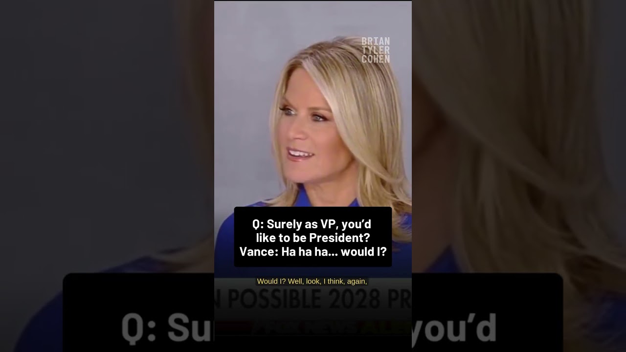 Vance gives WEIRD answer when asked if he’d like to be president