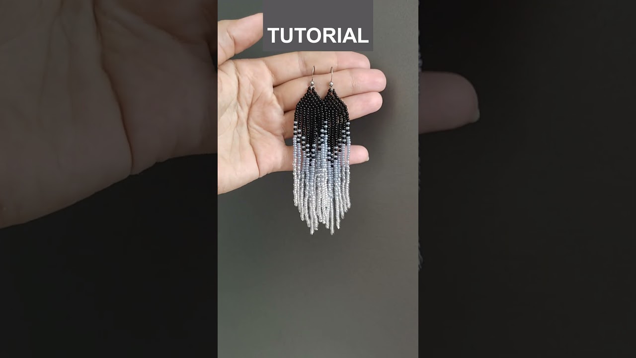 Seed Bead Earrings Tutorial for Beginners