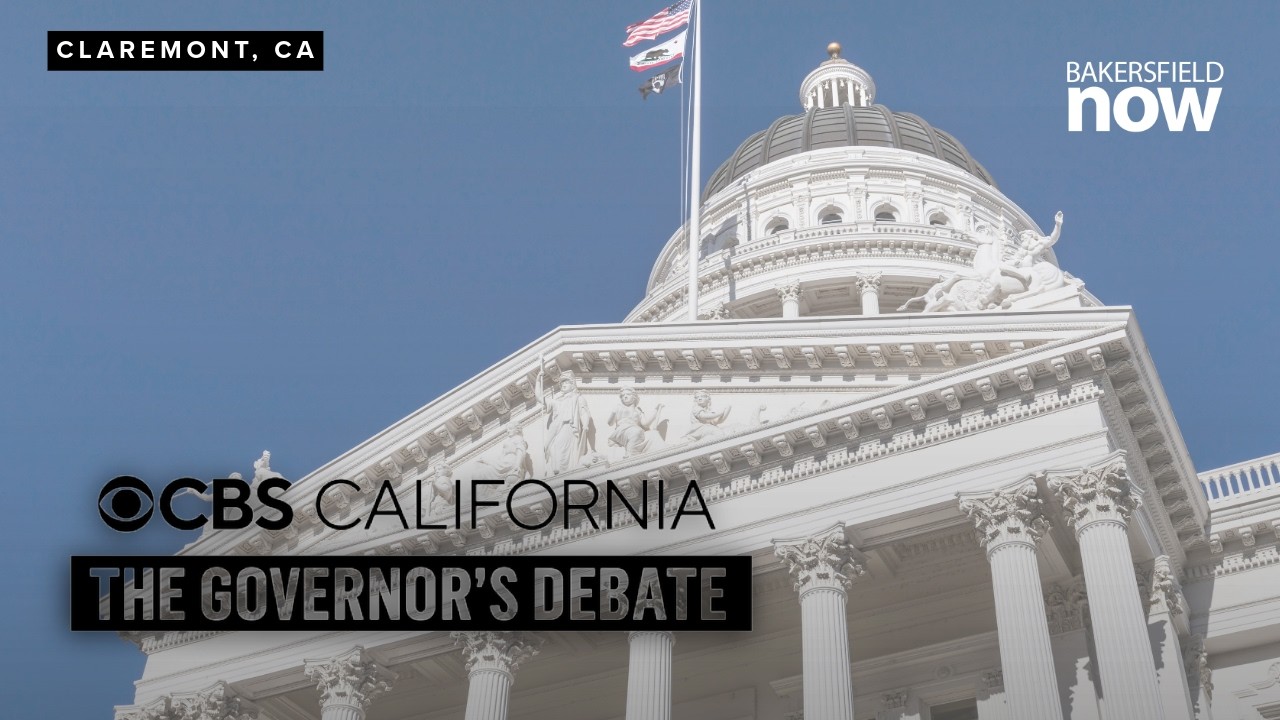 Candidates face off in the The CBS California Governor's Debate