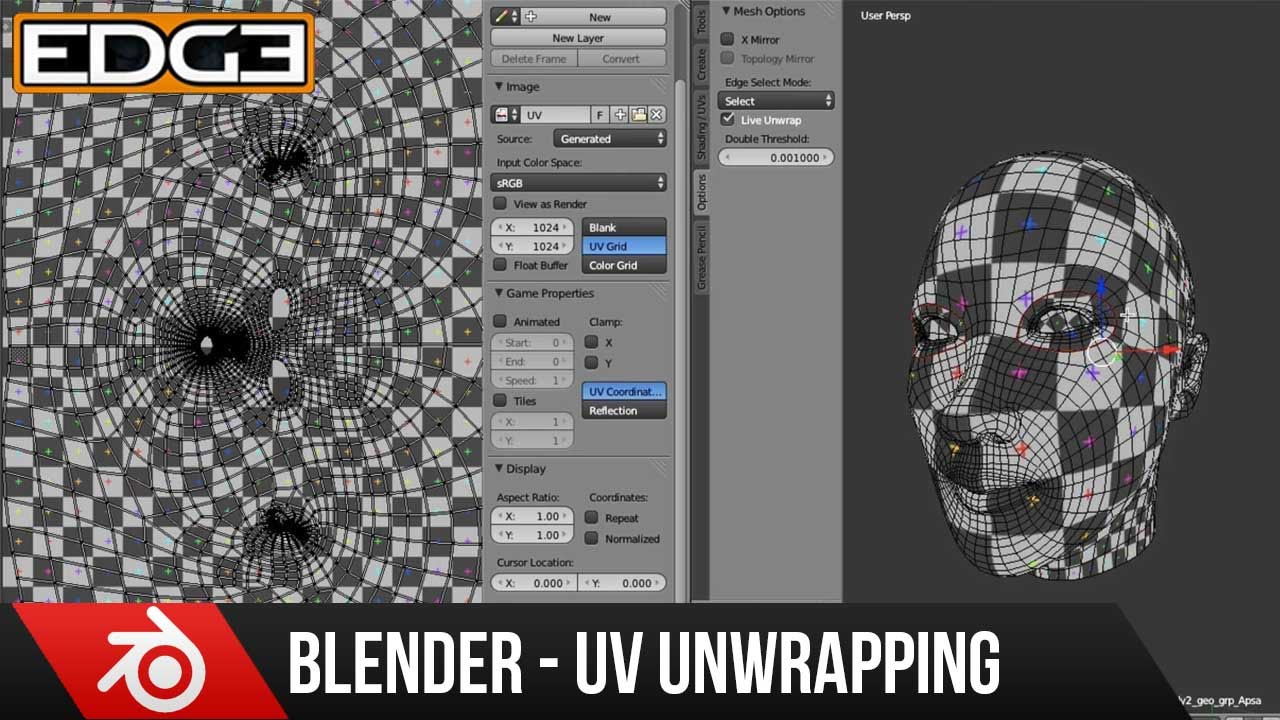 Blender Tutorial - UV Unwrapping basics for Texturing