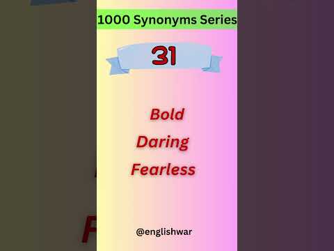 Audacious synonyms #bank #english #synonym #ssc #vocabulary #quiz #education