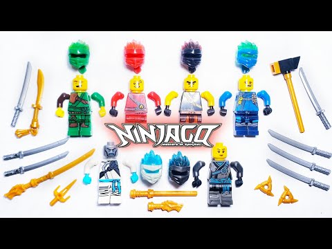 Lego Ninjago Lloyd, Kai, Cole, Jay, Zane, Nya | Ninjago Characters
