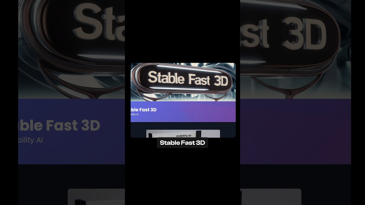 Create instant 3D models with stable Diffusion