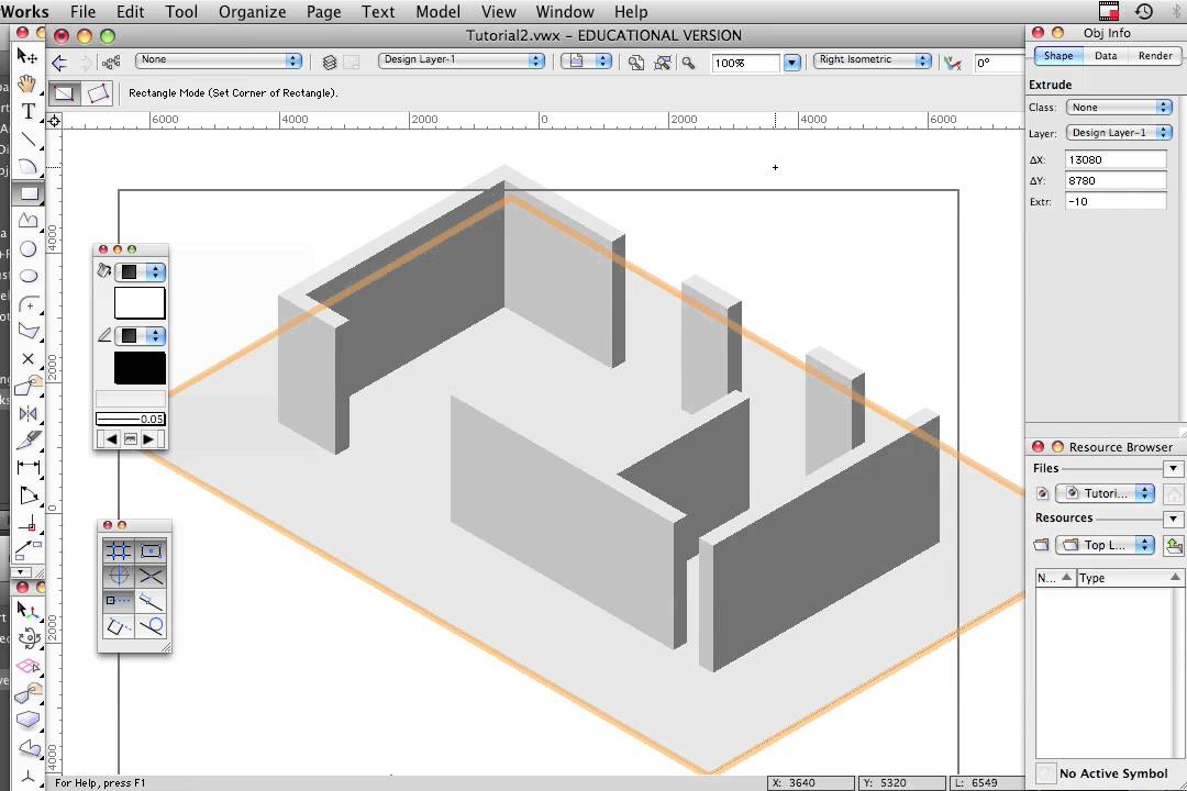 Vectorworks 3D part1