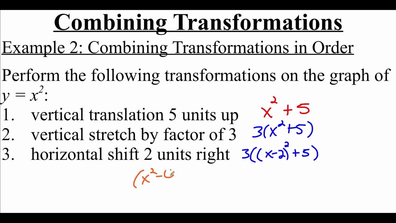 1.6.4 Combining Transformations