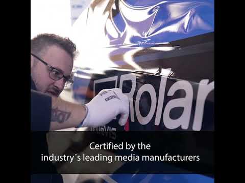 Roland Car Wrap with TrueVIS TR2 inks